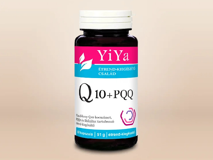YiYa vízoldékony Q10 koenzim + PQQ kapszula - a mitokondriumok, a szív és agy védelméért, a ...